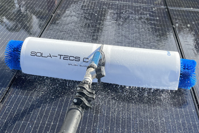 Commercial Solar Panel Washing, Rancho Cucamonga, CA | Tiki's SoftWash